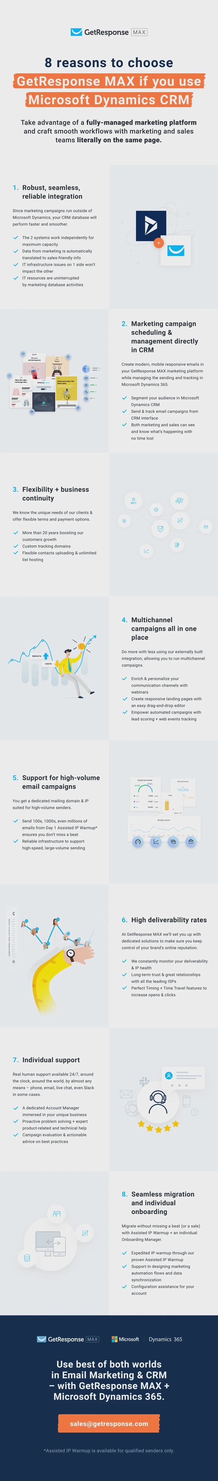 8 Reasons to Choose GetResponse MAX if You Use Microsoft Dynamics